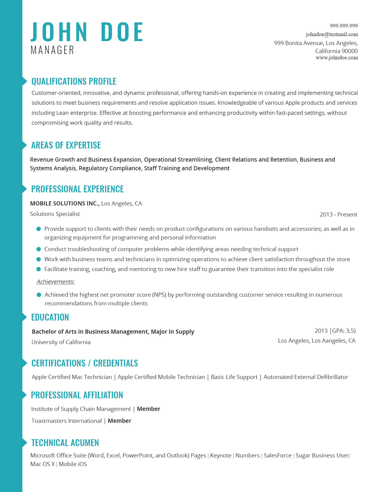 Resume Builder | Resume4Dummies