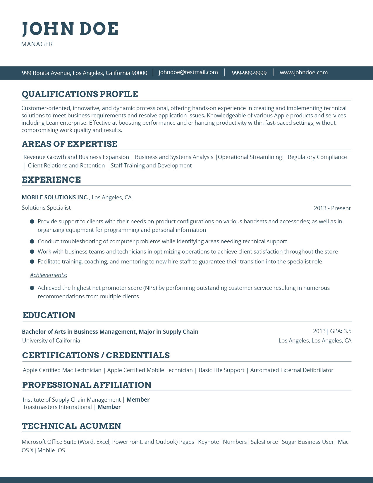 Resume Builder | Resume4Dummies